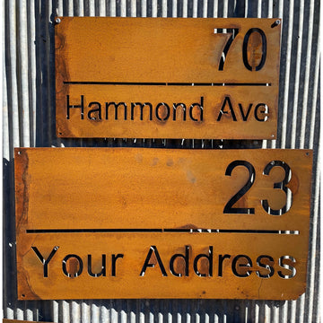 Personalised Metal Property Signs | Made In Australia – Old n Dazed