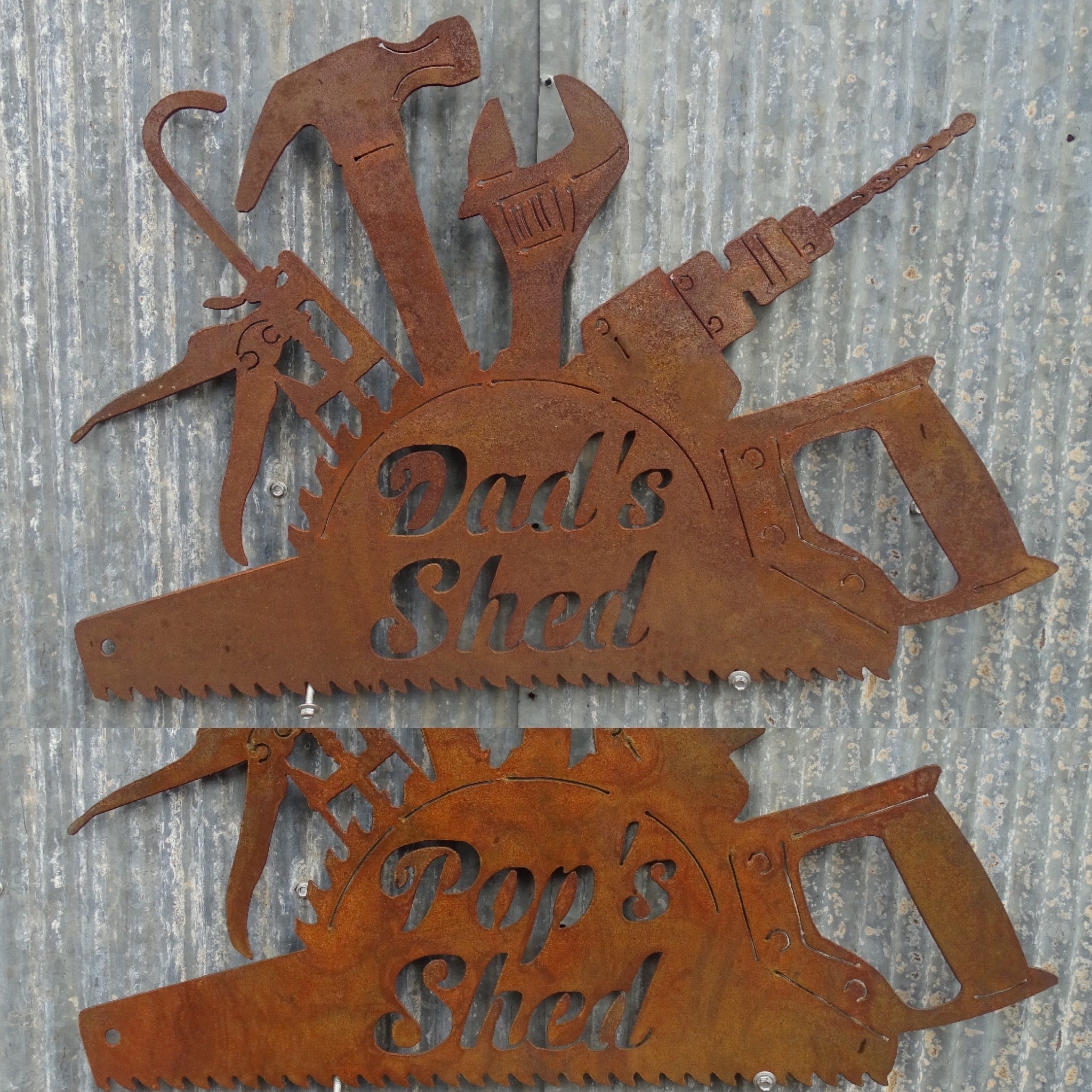 Dad's Shed Sign | Pop's Shed Sign | Or Personalize Your Own – Old n Dazed
