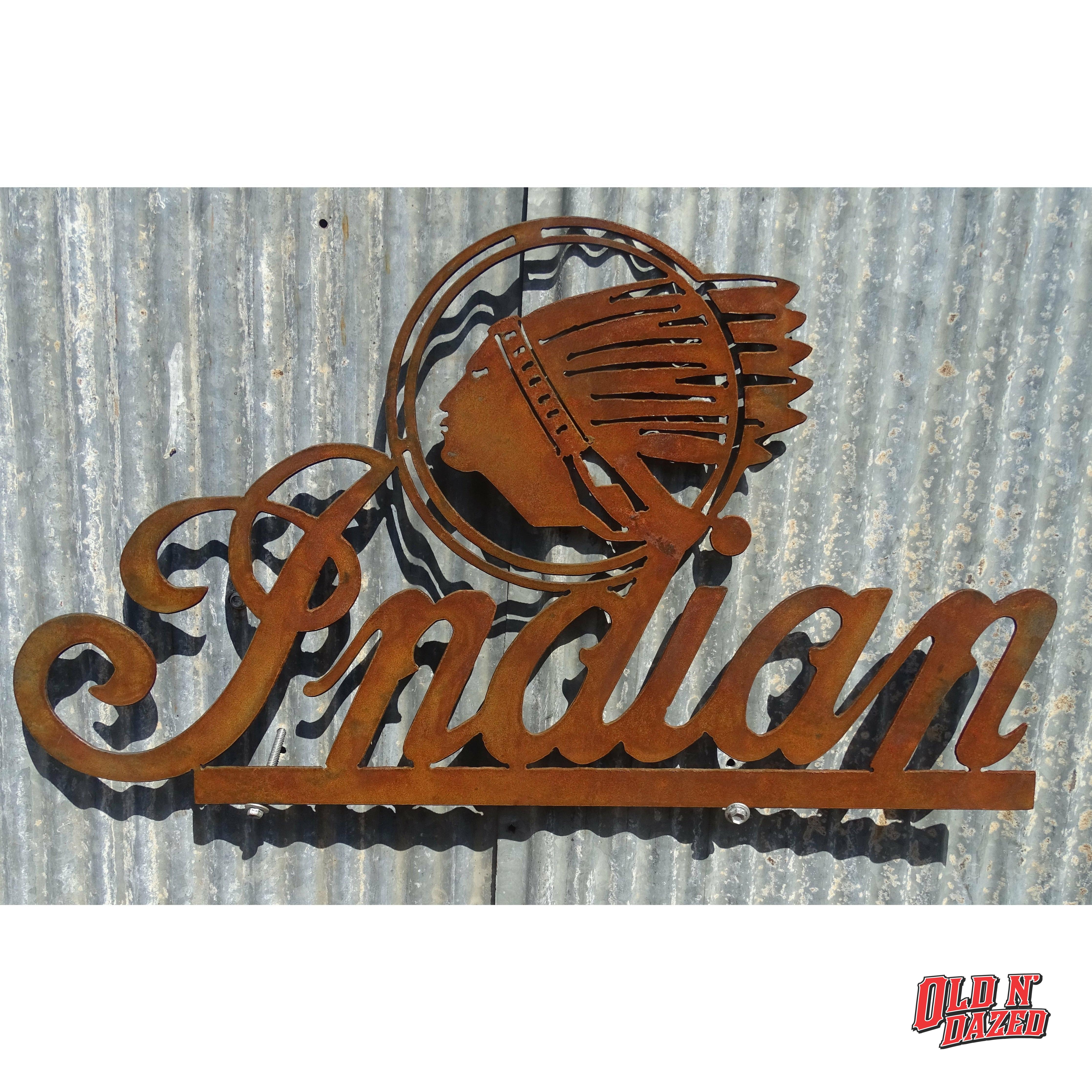 Indian Motorcycles Sign Indian MotoCycles