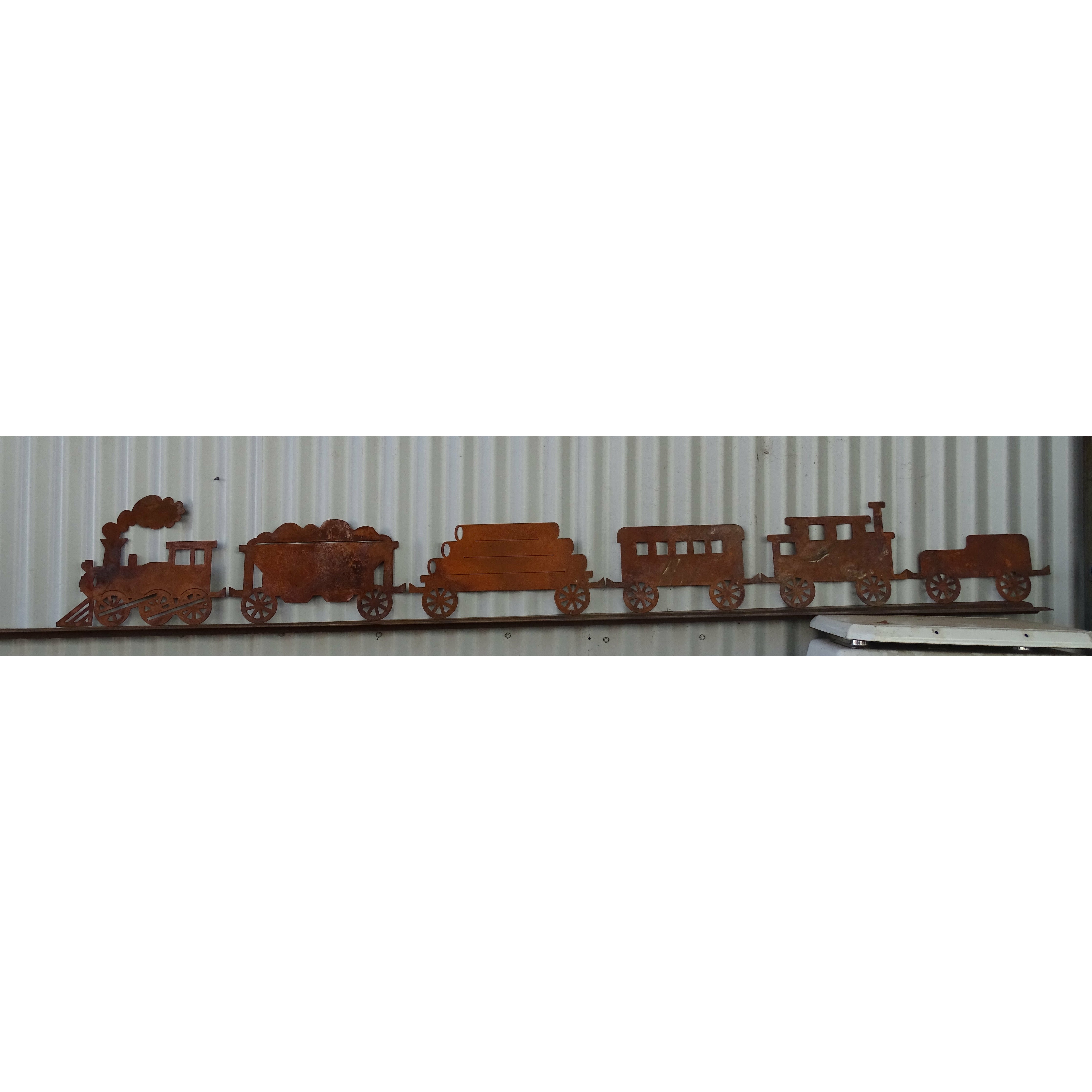 Train Set Metal Wall Art – Old n Dazed